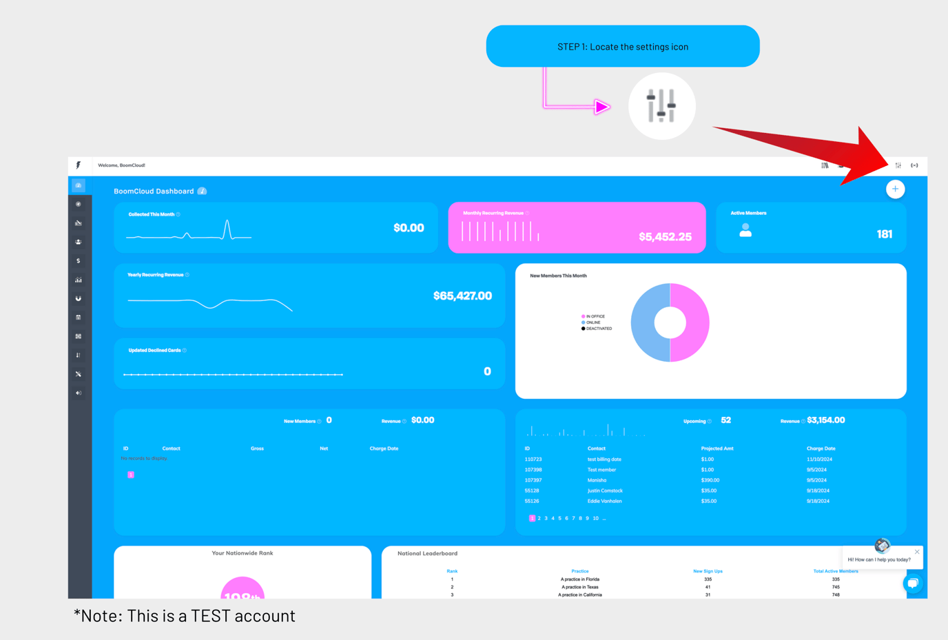Where can I locate the member login link?